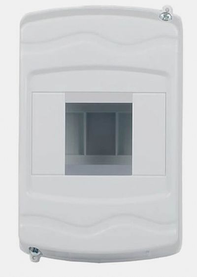 FS1103 ΠΙΝΑΚΑΣ ΠΛΑΣΤΙΚΟΣ ΕΞΩΤΕΡΙΚΟΣ 4 ΑΣΦΑΛΕΙΩΝ IP40 ΧΩΡΙΣ ΠΟΡΤΑ